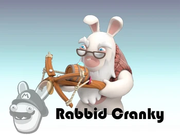 Rabbid Cranky | Universe of Smash Bros Lawl Wiki | Fandom