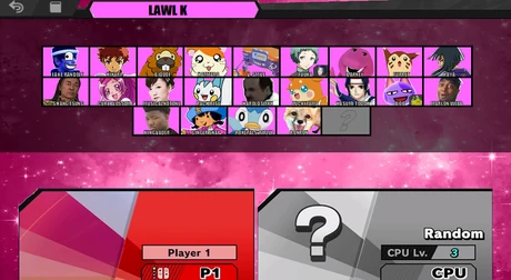 Lawl K | Universe of Smash Bros Lawl Wiki | Fandom