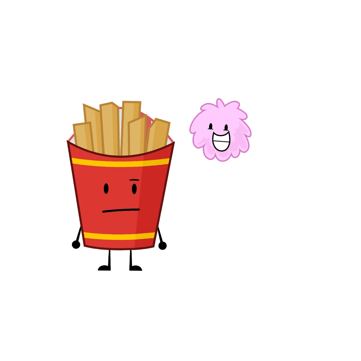 Fries & Puffball | Universe of Smash Bros Lawl Wiki | Fandom