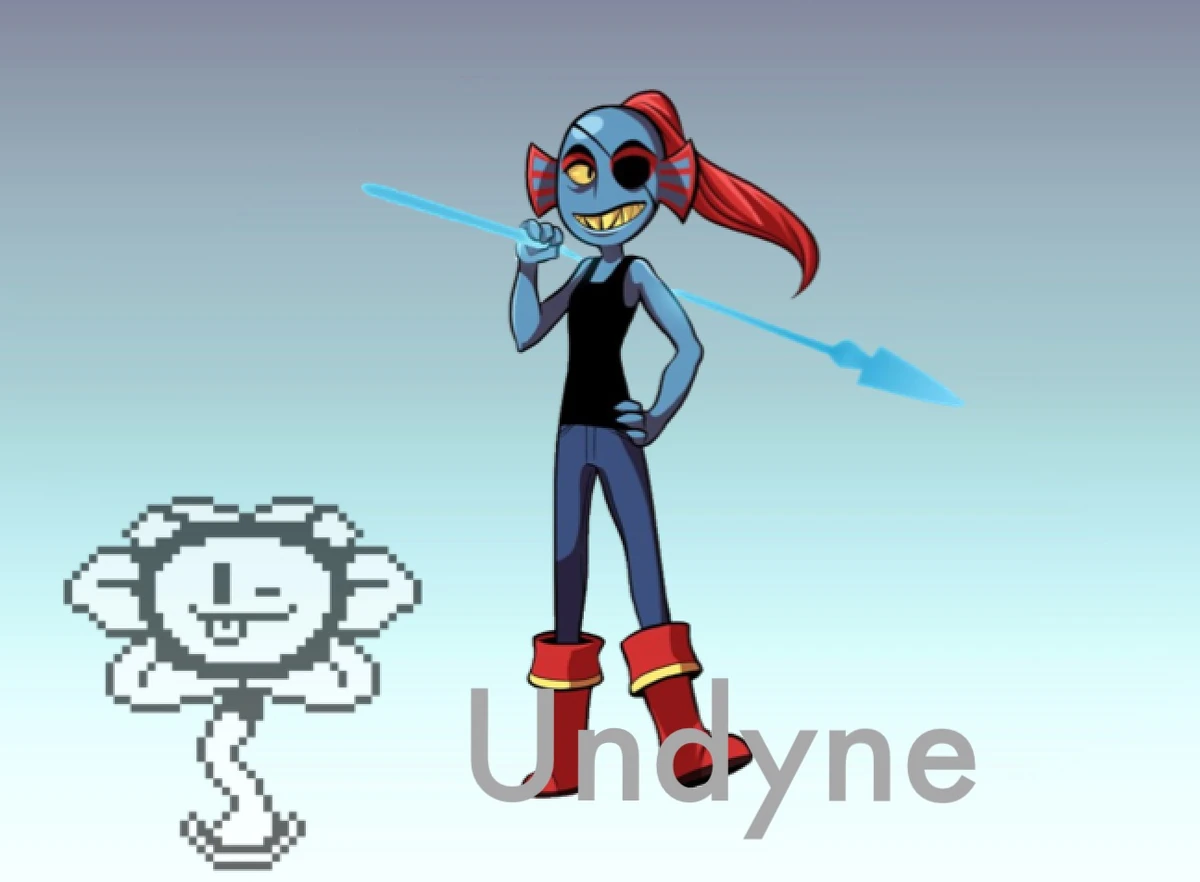 Undyne | Universe of Smash Bros Lawl Wiki | Fandom