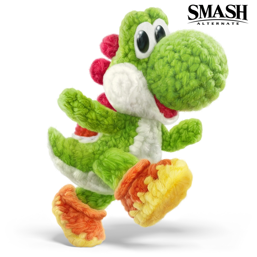 Yarn Yoshi | Universe of Smash Bros Lawl Wiki | Fandom