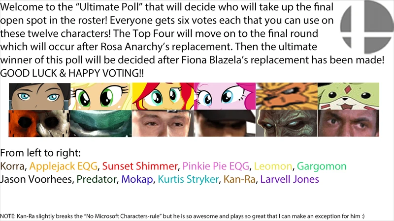 User blog:Aranryanchampion/The Ultimate Poll that will decide the FINAL ...
