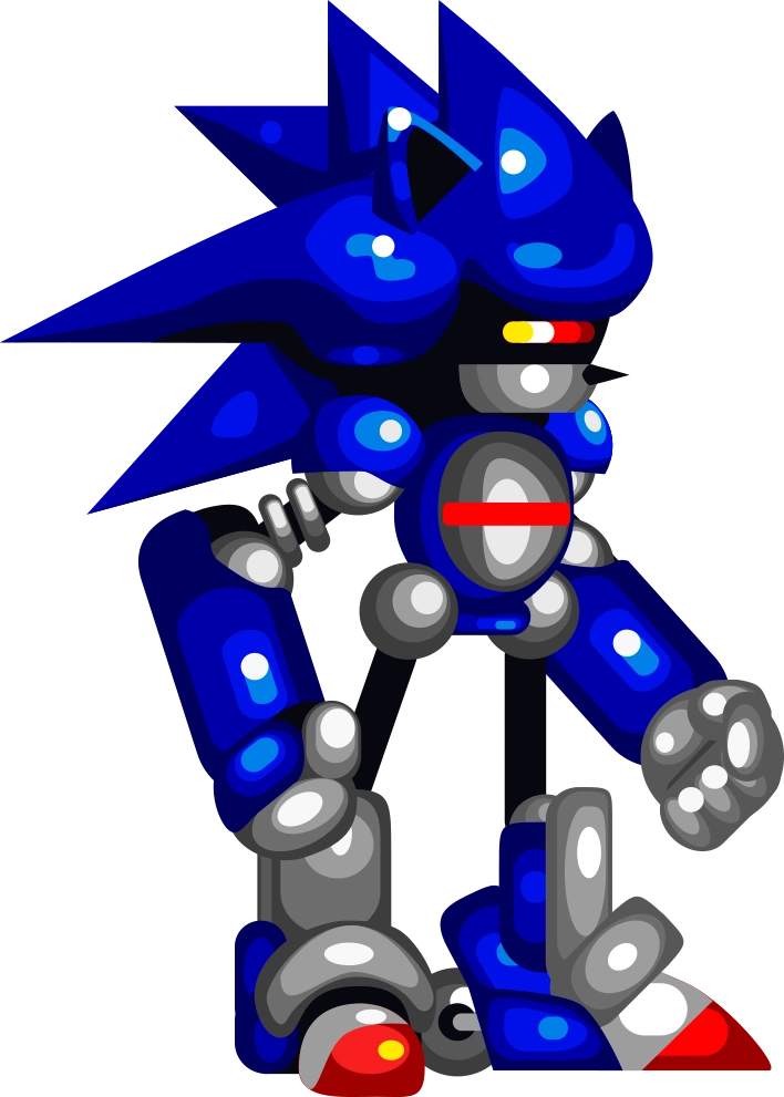 Turbo Mecha Sonic | Universe of Smash Lawl Bros RPG Wiki | Fandom