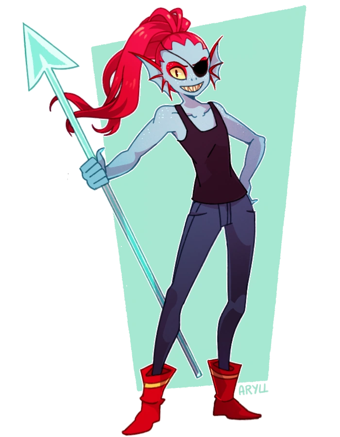 Undyne | Universe of Smash Lawl Bros RPG Wiki | Fandom