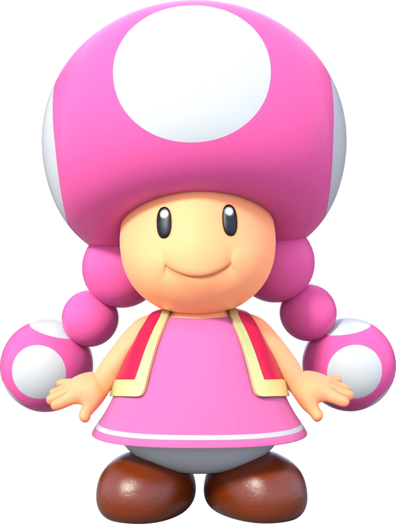 Super Mario Toadette Nightgown 2d By Joshuat1306 On