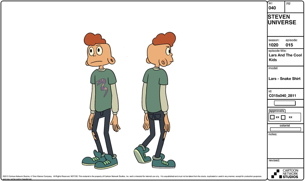 Lars Barriga/Galería | Steven Universe Wiki | Fandom