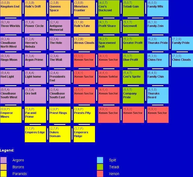 XBTF Mappa | UniversoX Wiki | Fandom