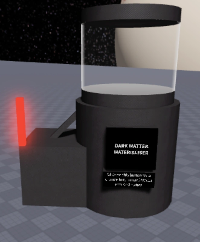 Dark Matter Materializer | Unnamed Space Experience (ROBLOX) Wiki | Fandom