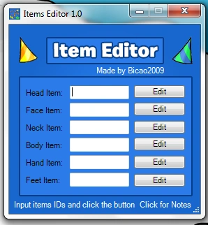 Items Editor | (Official) CuP Wiki | Fandom