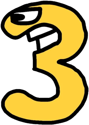 Number 3 Yellow
