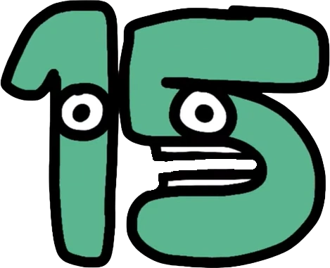Number 15 Png