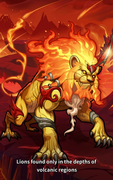Fierce Fire Lion | Unofficial Card Monsters Wiki | Fandom