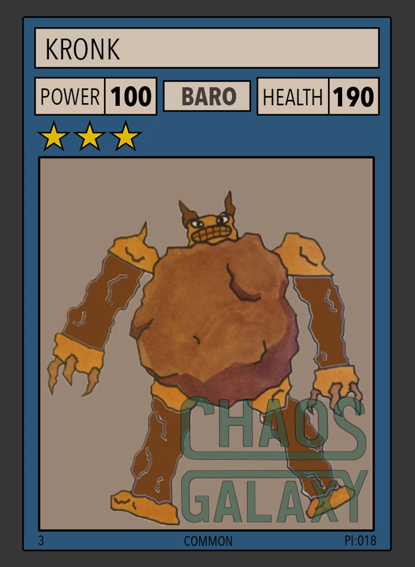 Kronk | Chaos Galaxy TCG Wiki | Fandom
