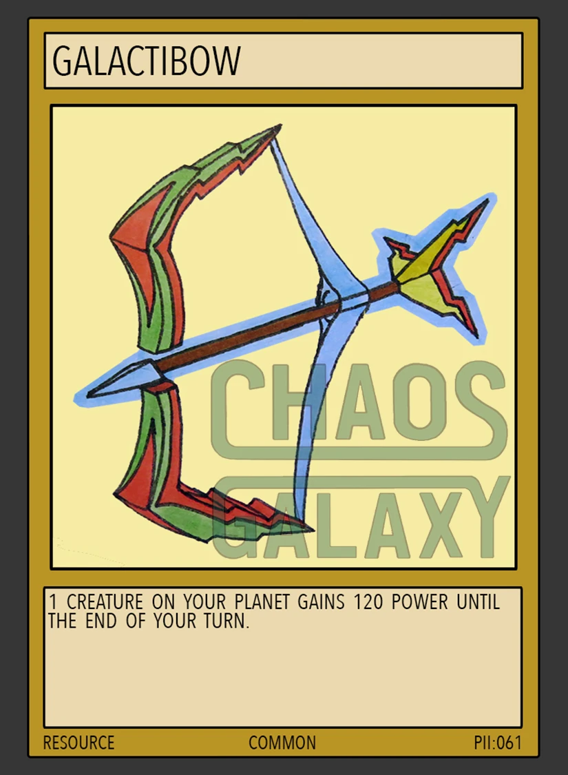 Galactibow | Chaos Galaxy TCG Wiki | Fandom
