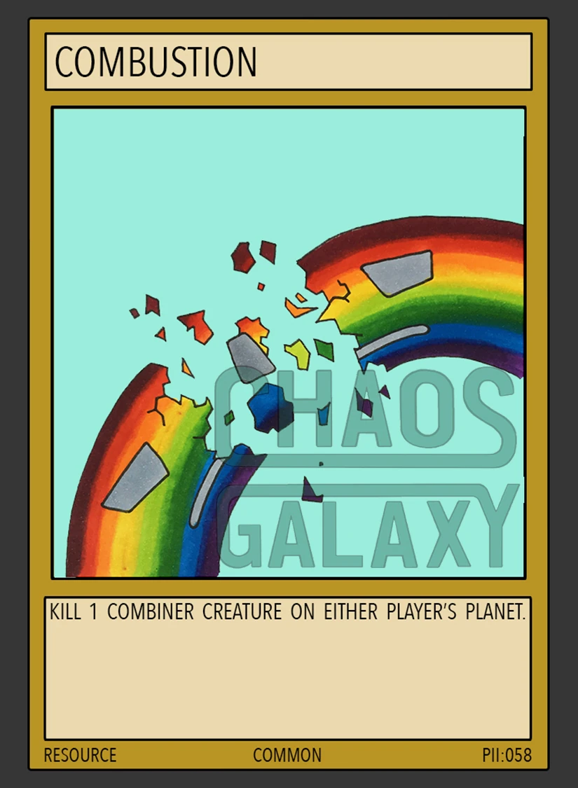 Combustion | Chaos Galaxy TCG Wiki | Fandom