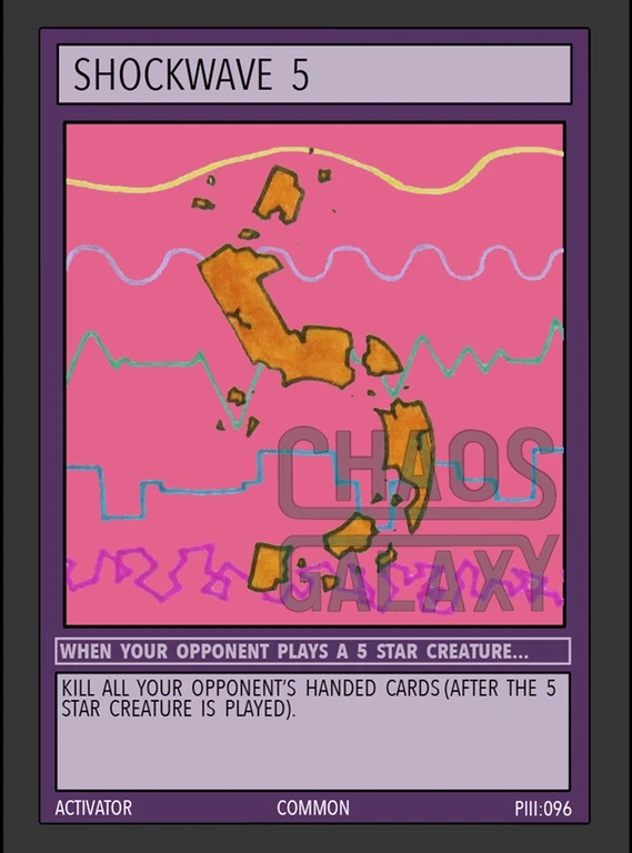 Shockwave 5 | Chaos Galaxy TCG Wiki | Fandom