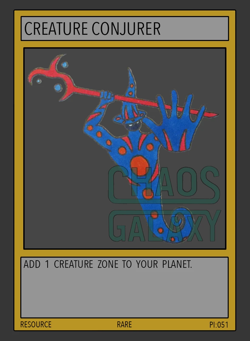 Creature Conjurer | Chaos Galaxy TCG Wiki | Fandom