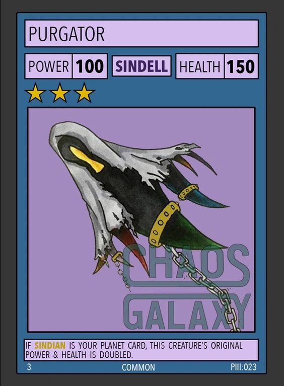 Purgator | Chaos Galaxy TCG Wiki | Fandom
