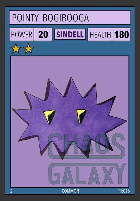 Pointy Bogibooga | Chaos Galaxy TCG Wiki | Fandom