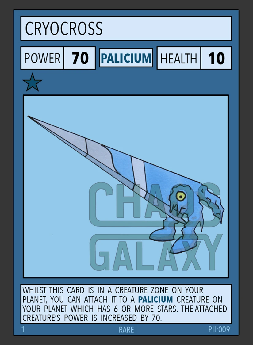 Cryocross | Chaos Galaxy TCG Wiki | Fandom