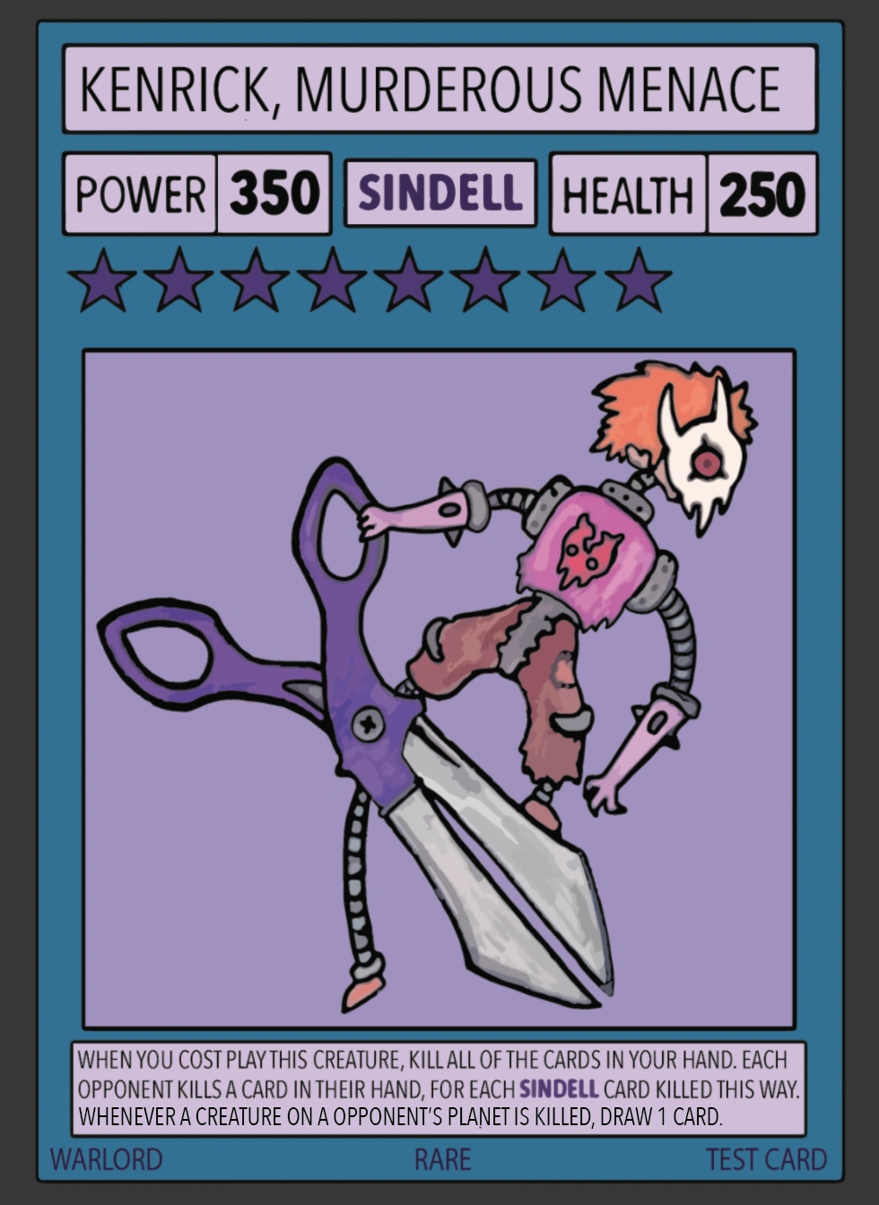 Kenrick Murderous Menace | Chaos Galaxy TCG Wiki | Fandom