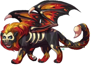 Fire Manticore Lion | Unofficial Chicken Smoothie Wiki | Fandom