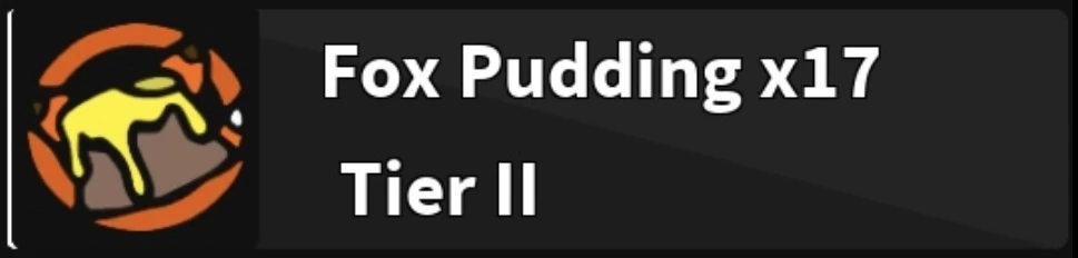 Fox Pudding | Unofficial Critical Legends Wiki | Fandom