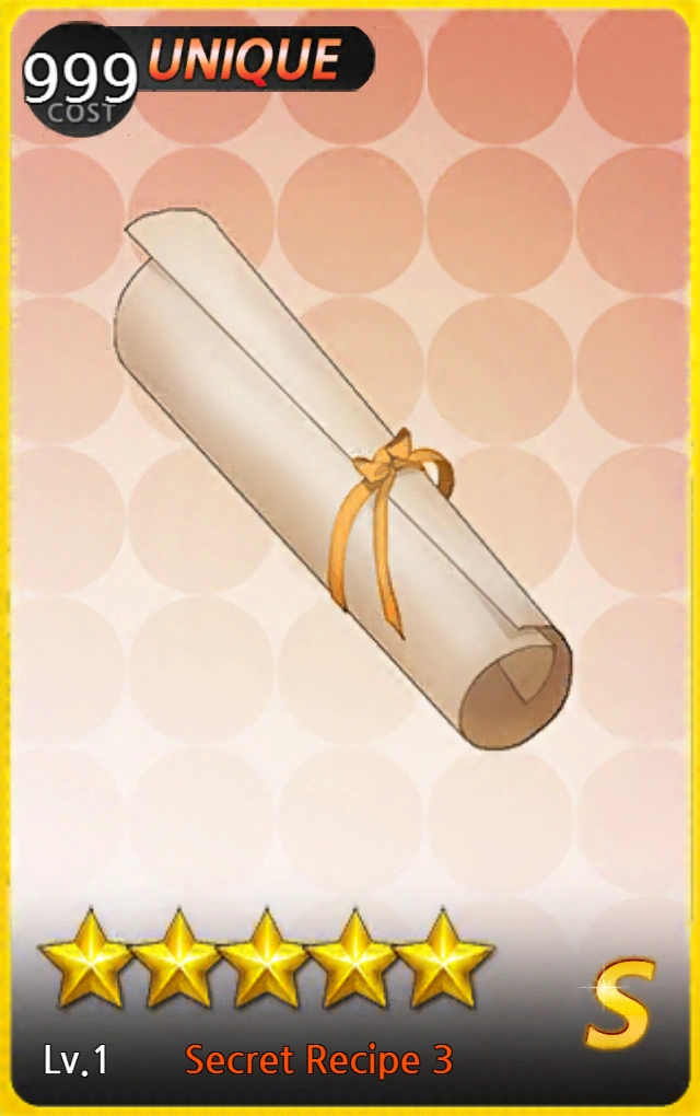 Secret Recipe 3 | Devil Maker: Tokyo Wiki | Fandom