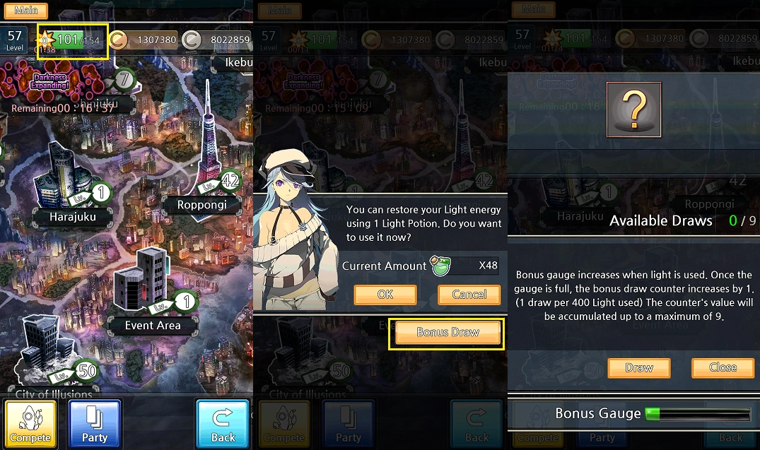 Bonus Draw | Devil Maker: Tokyo Wiki | Fandom