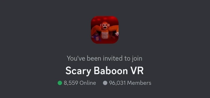 Join Discord | Unofficial Scary Baboon Wiki | Fandom