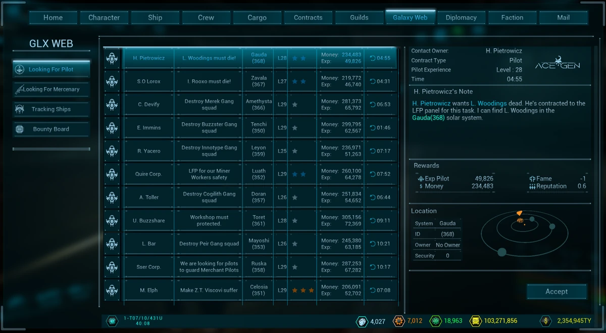 Galaxy Web | Unofficial Spacebourne 2 Wiki | Fandom