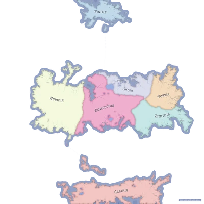 Political Map | Unofficial Zenith Extended Universe Wiki | Fandom