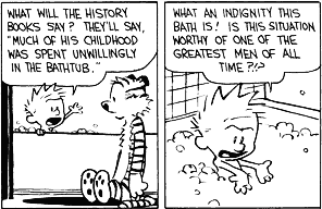 Bathing | The Unofficial Calvin and Hobbes Wiki | Fandom