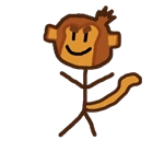 Monkey Stickman | Find The Stickmen Wiki | Fandom