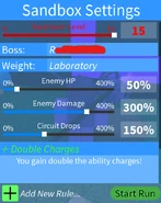 Sandbox Mode | (Unofficial) Randomly Generated Droids Wiki | Fandom