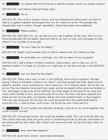 SCP 001 - Djori/Dmatix's Proposal - Thirty Six | SCP Foundation Wiki ...