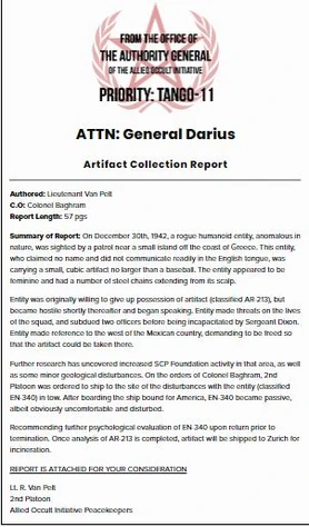 SCP 001 - djkaktus/TwistedGears - The Broken God | SCP Foundation Wiki ...