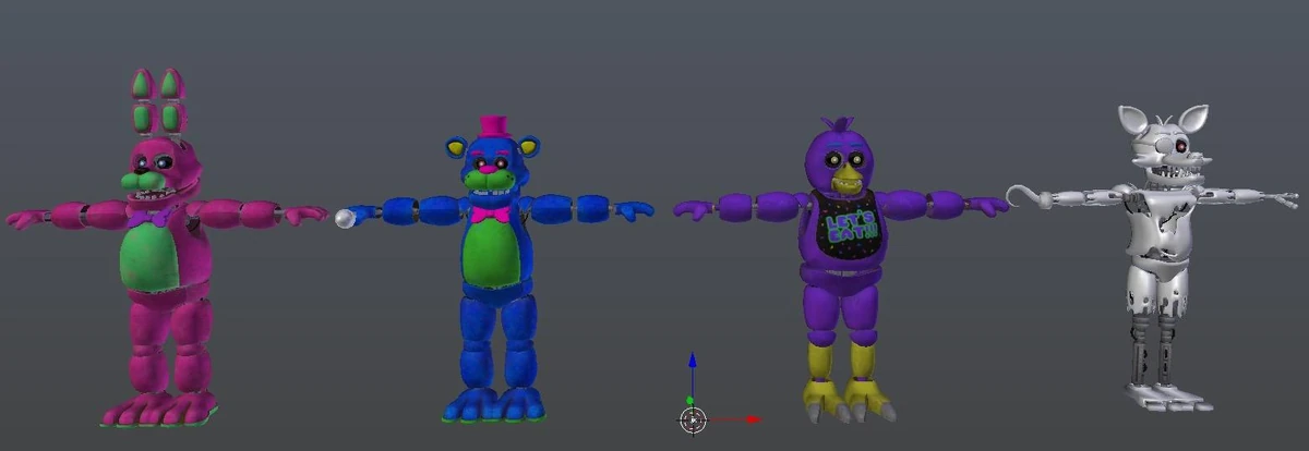 Blacklight Animatronics | Unpublished Villains Wiki | Fandom