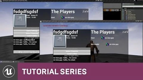 Blueprint Multiplayer 22: Chat Setup | Unreal Videos Wiki | Fandom