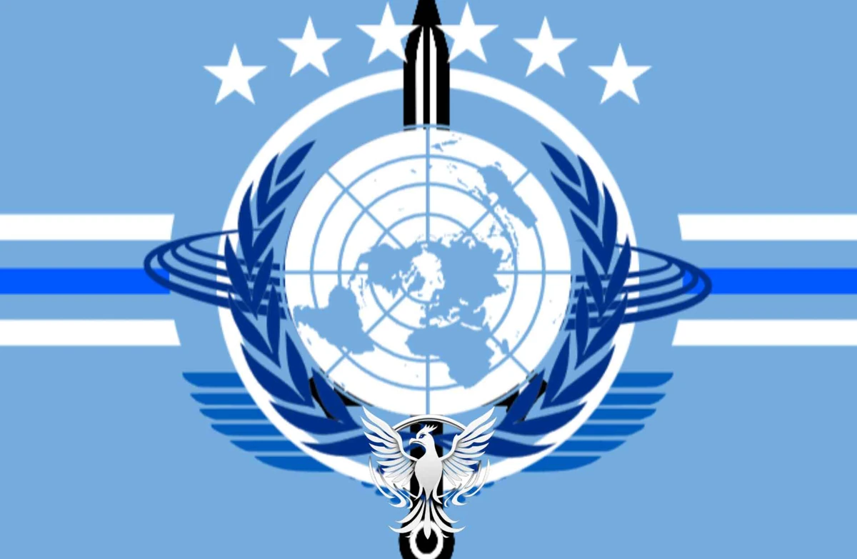 Flag of the United Nations Omni-Galactic Republic:》 | United Nations ...