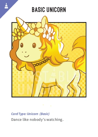 Basic Unicorn (Yellow) | Unstable Unicorns Wiki | Fandom