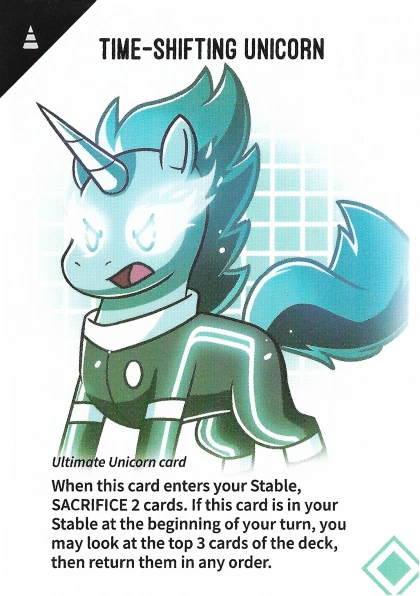 Time-Shifting Unicorn | Unstable Unicorns Wiki | Fandom