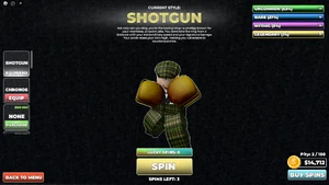 Shotgun Style | Untitled boxing game's Wiki | Fandom