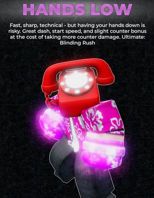 Hands Low | Untitled boxing game's Wiki | Fandom