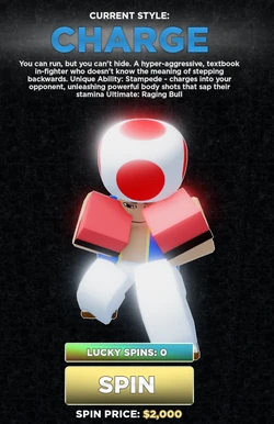 Charge style | Untitled boxing game's Wiki | Fandom