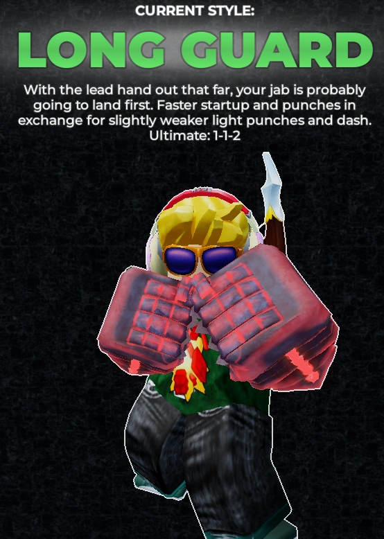 Long Guard | Untitled boxing game's Wiki | Fandom