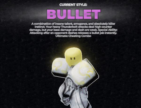 Bullet Style | Untitled boxing game's Wiki | Fandom