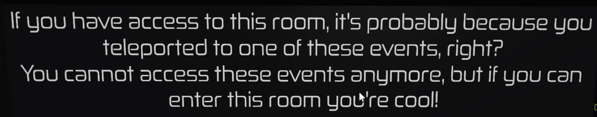 The Event Room | Untitled UTMM Game Wiki | Fandom