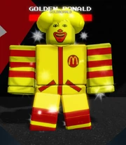 Golden Ronald | Untitled UTMM Game Wiki | Fandom