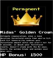 Midas' Golden Crown | Untitled UTMM Game Wiki | Fandom